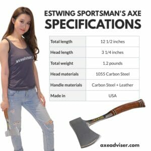Estwing 12" Sportsman's Axe Review [Field Tested] - Axe Adviser