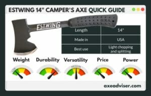 Estwing Camper's Axe 14 Inch Review - Axe Adviser
